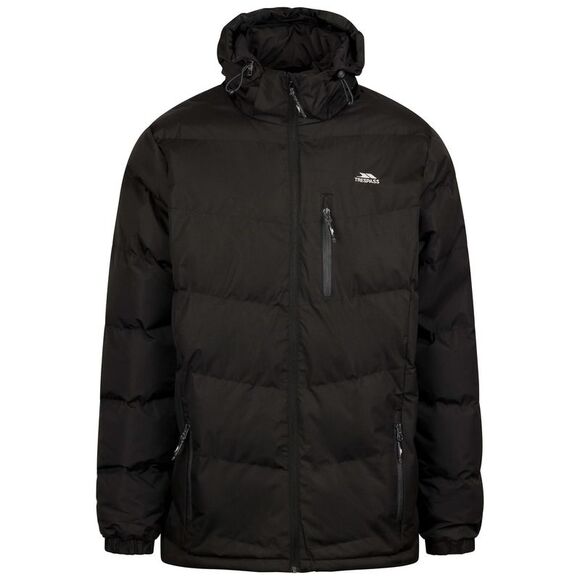 Trespass | Jackets & Coats | Trespass Mens Blustery Padded Jacket Black ...